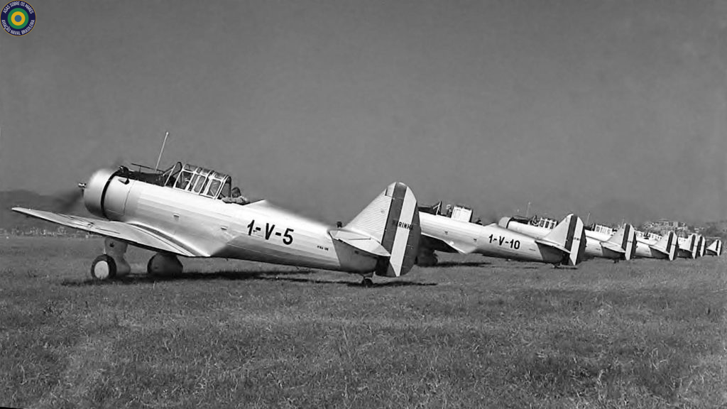 North American NA-46 (V1NA, D1NA) – Asas sobre os mares